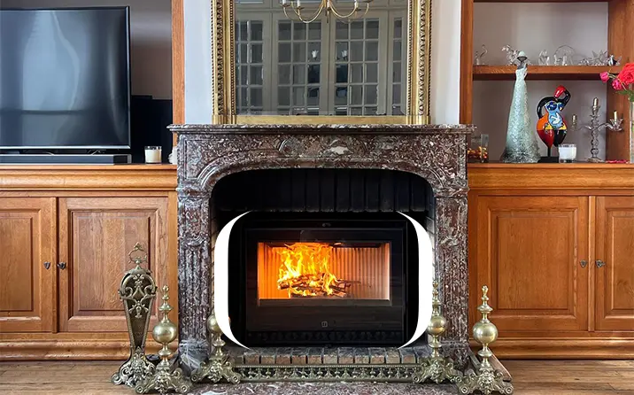 Fireplaces, wood stoves, fireboxes and inserts - Seguin